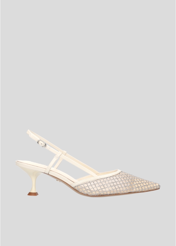 Heeled sandals for women Lola Cruz in leather. Style Ruby Pump 55 with ...